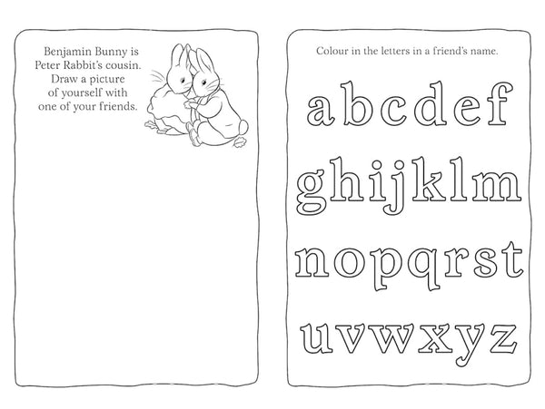 Peter Rabbit Bumper Colouring Book – Curated Cradle